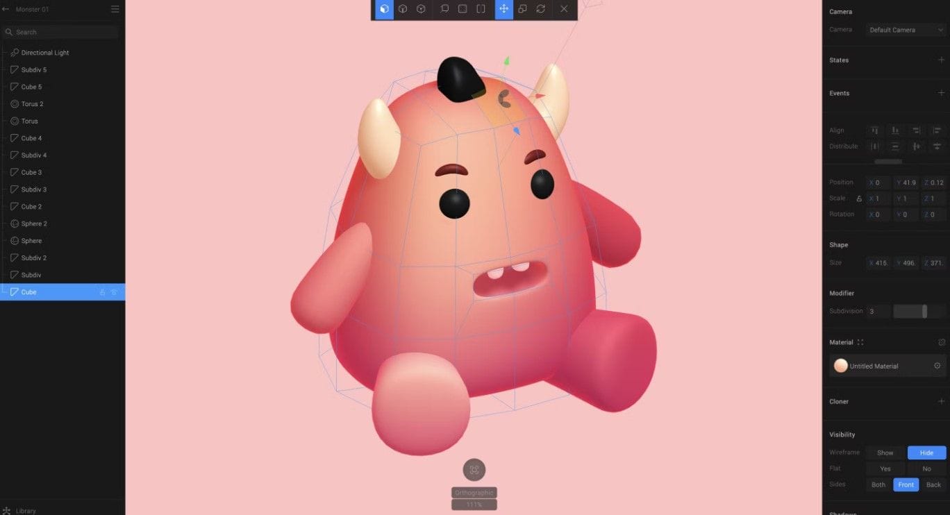 Spline Alpha - 3D Vector Design | Prototypr Toolbox