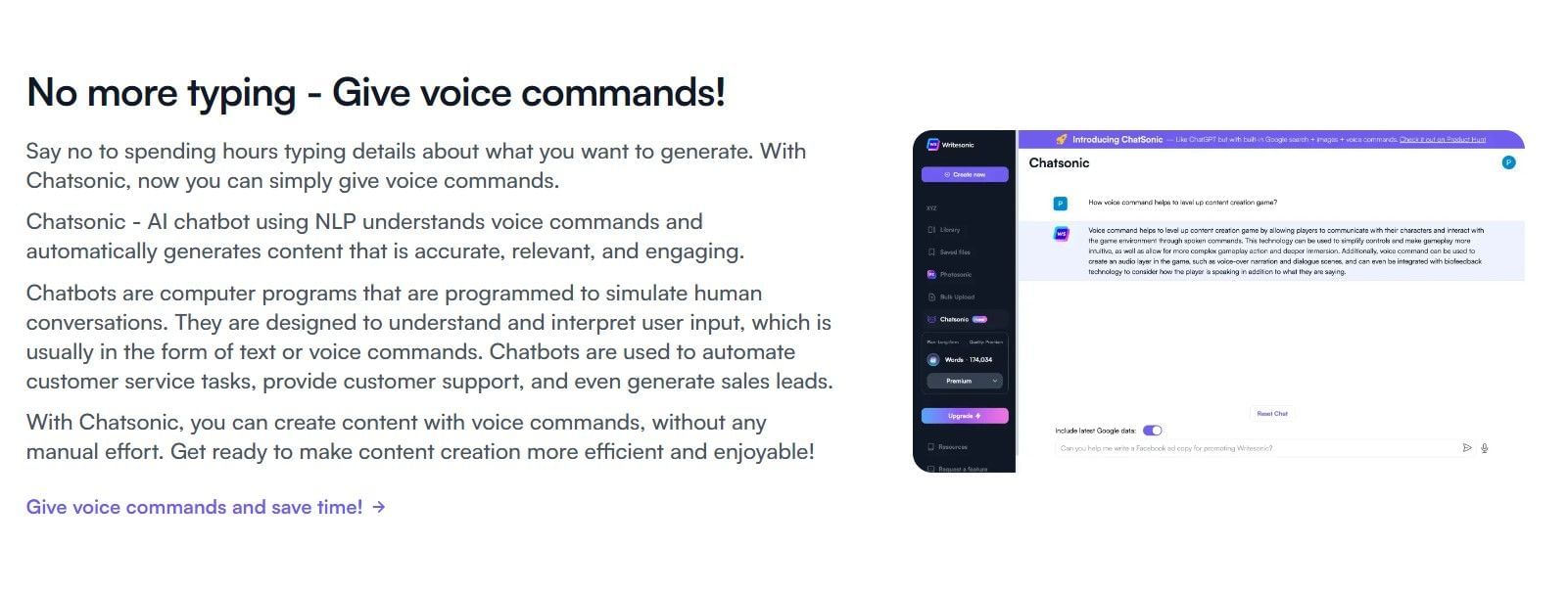 ChatSonic - ChatGPT but with real-time data, images & voice search | Prototypr Toolbox