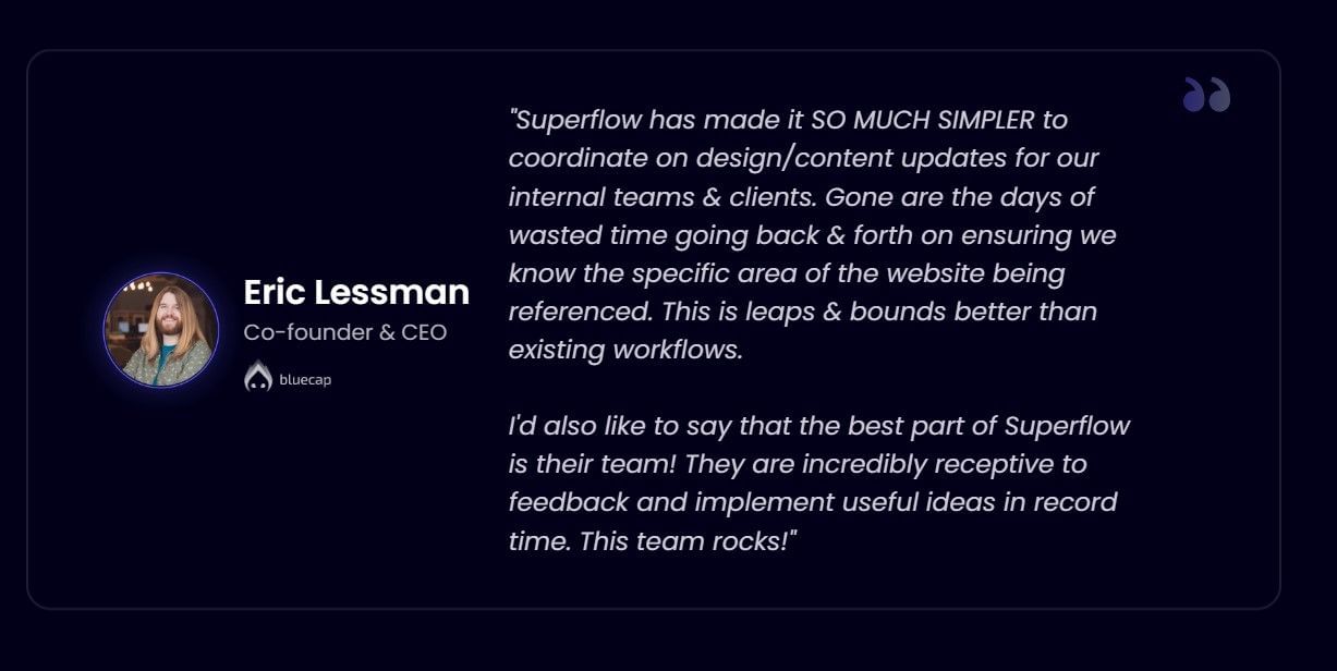Superflow Rewrite - Rewrite engaging UX copy in seconds | Prototypr Toolbox