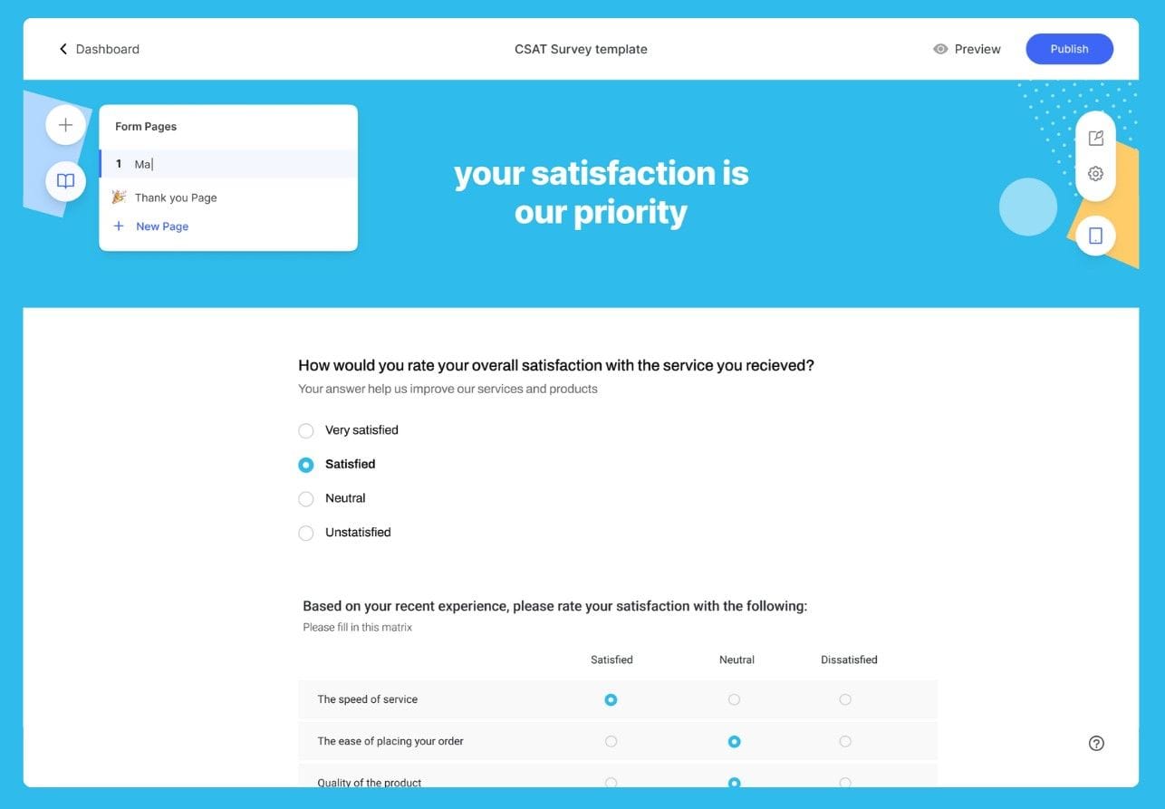 Formsly - Build responsive forms and surveys | Prototypr Toolbox