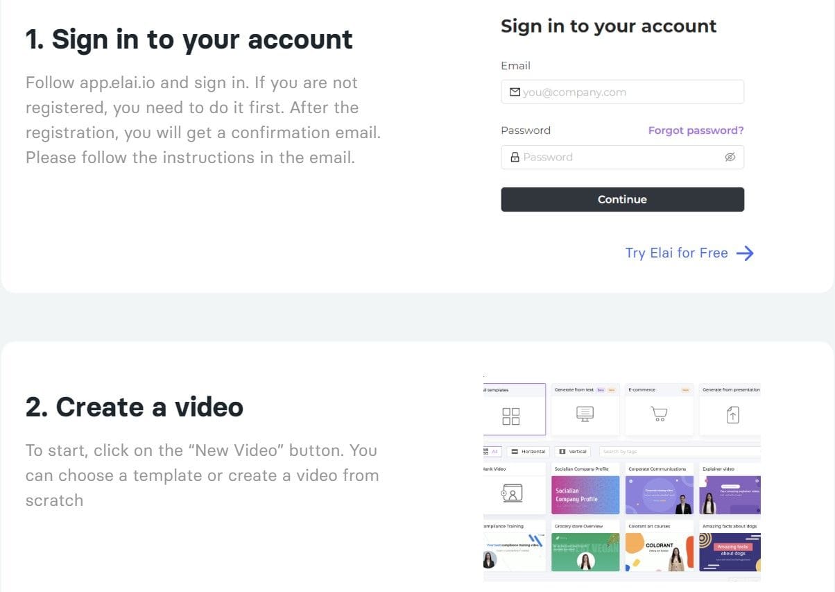 Elai.io - Turn articles into videos with humans | Prototypr Toolbox