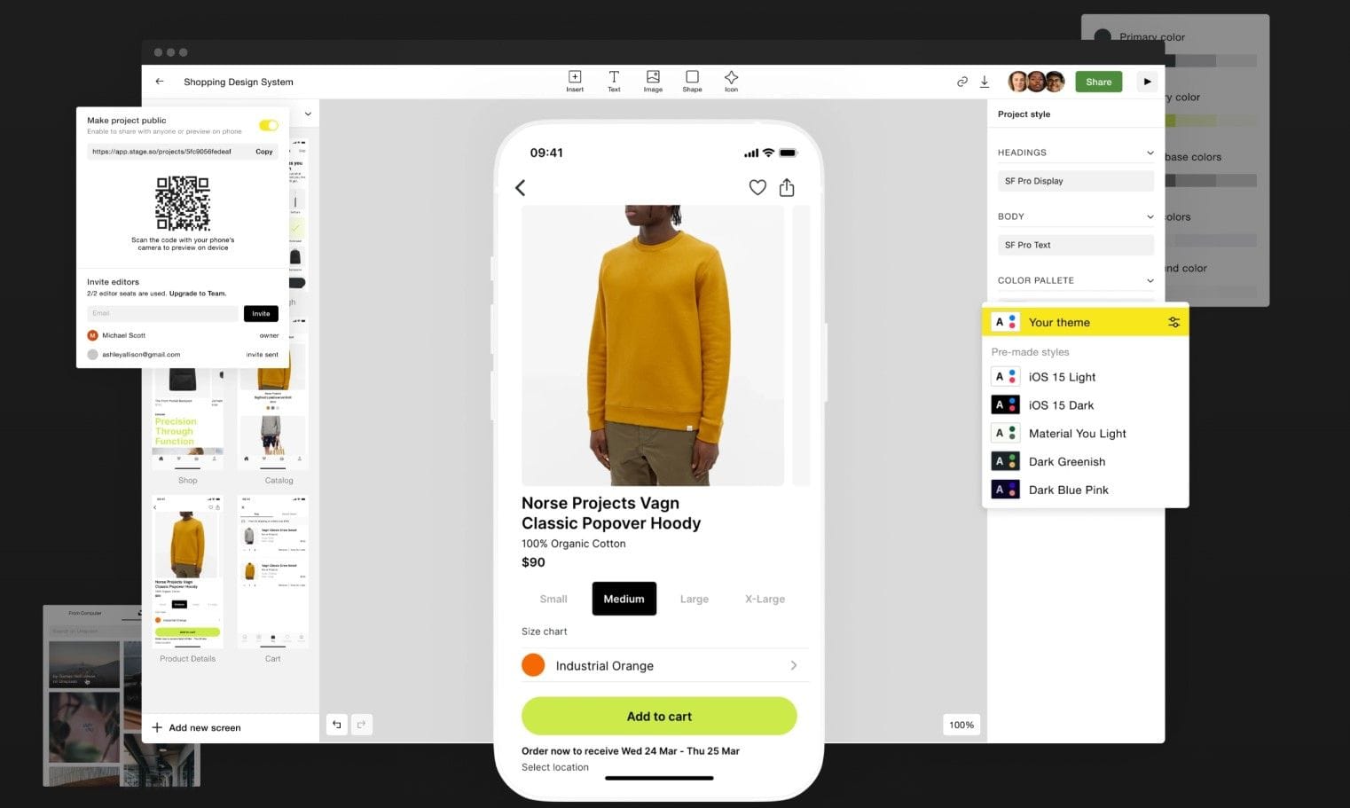 Stage - Design and prototyping tool | Prototypr Toolbox