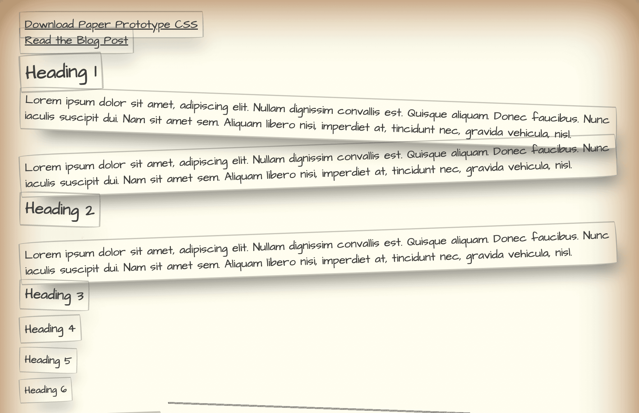 Paper Prototype CSS – Make websites like paper prototypes | Prototypr ...