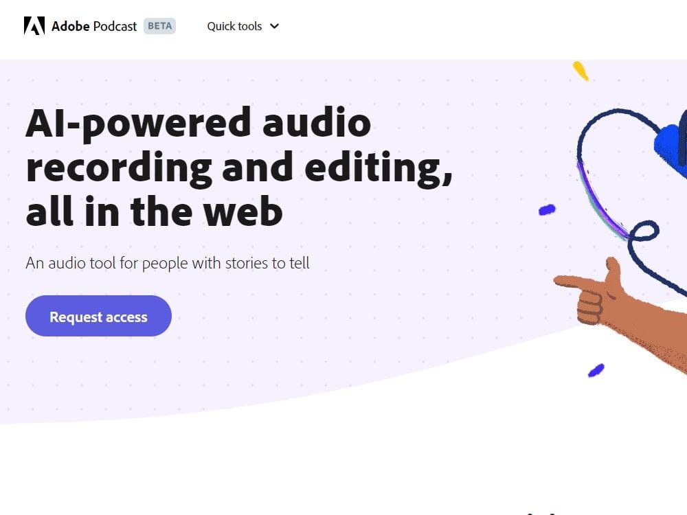 Adobe Podcast - AI-Powered Podcast Recording and Editing | Prototypr ...