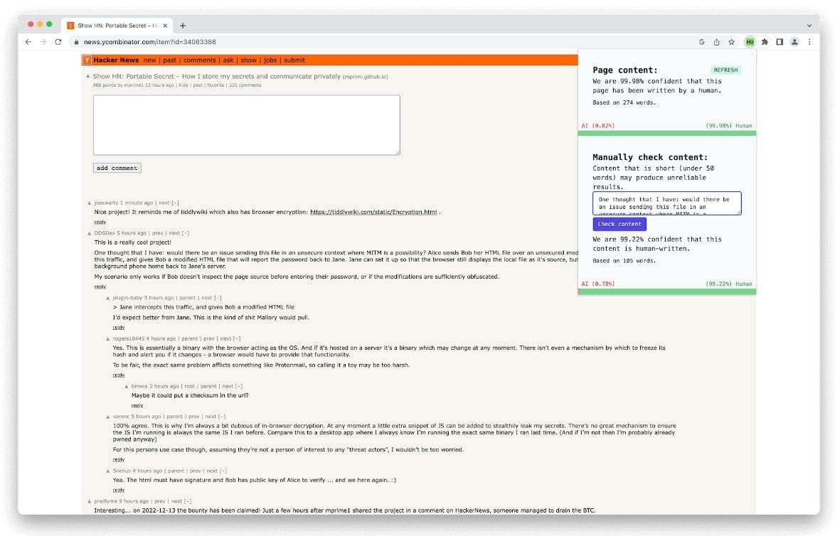 Detect GPT - A Chrome extension that spots AI-generated content ...