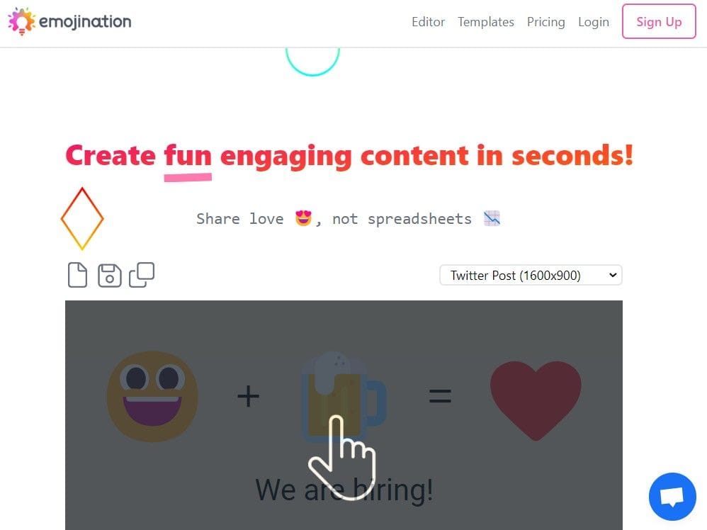 Emojination - Fun graphics using emojis | Prototypr Toolbox