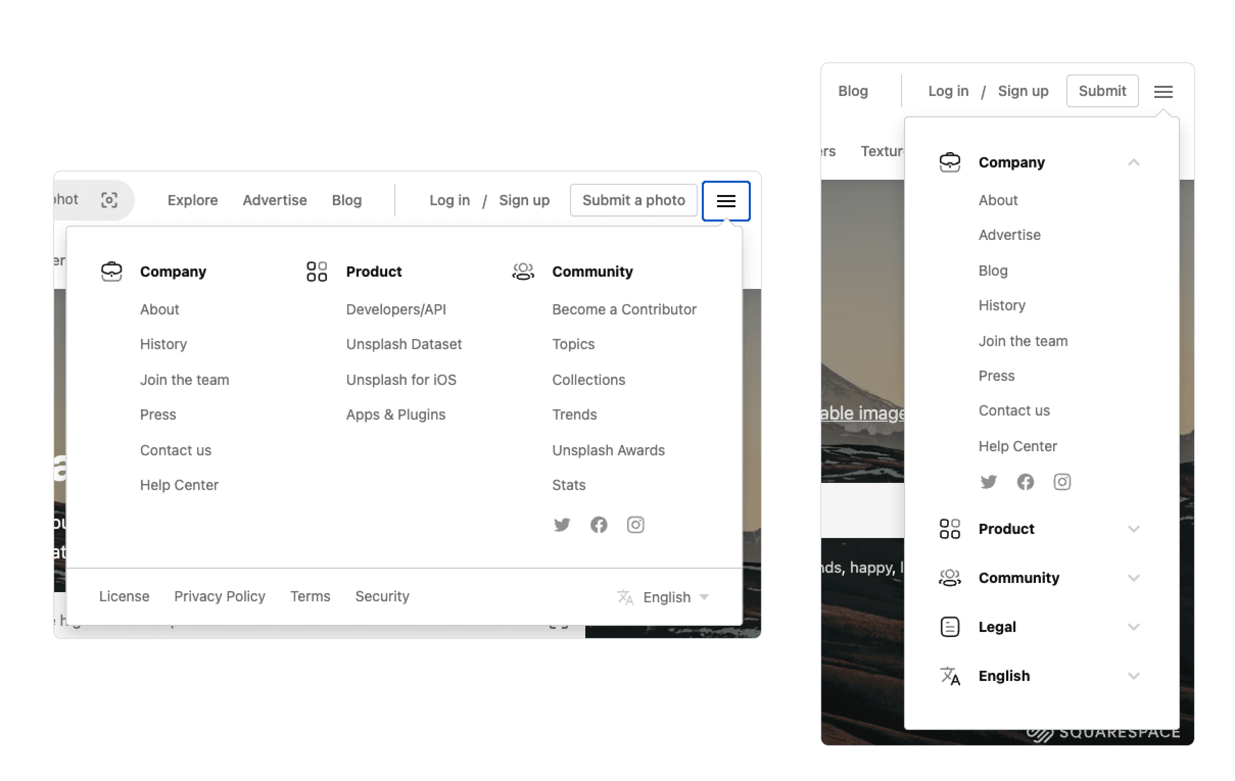 Hamburger Footer: Reaching the Bottom of Infinite Scroll