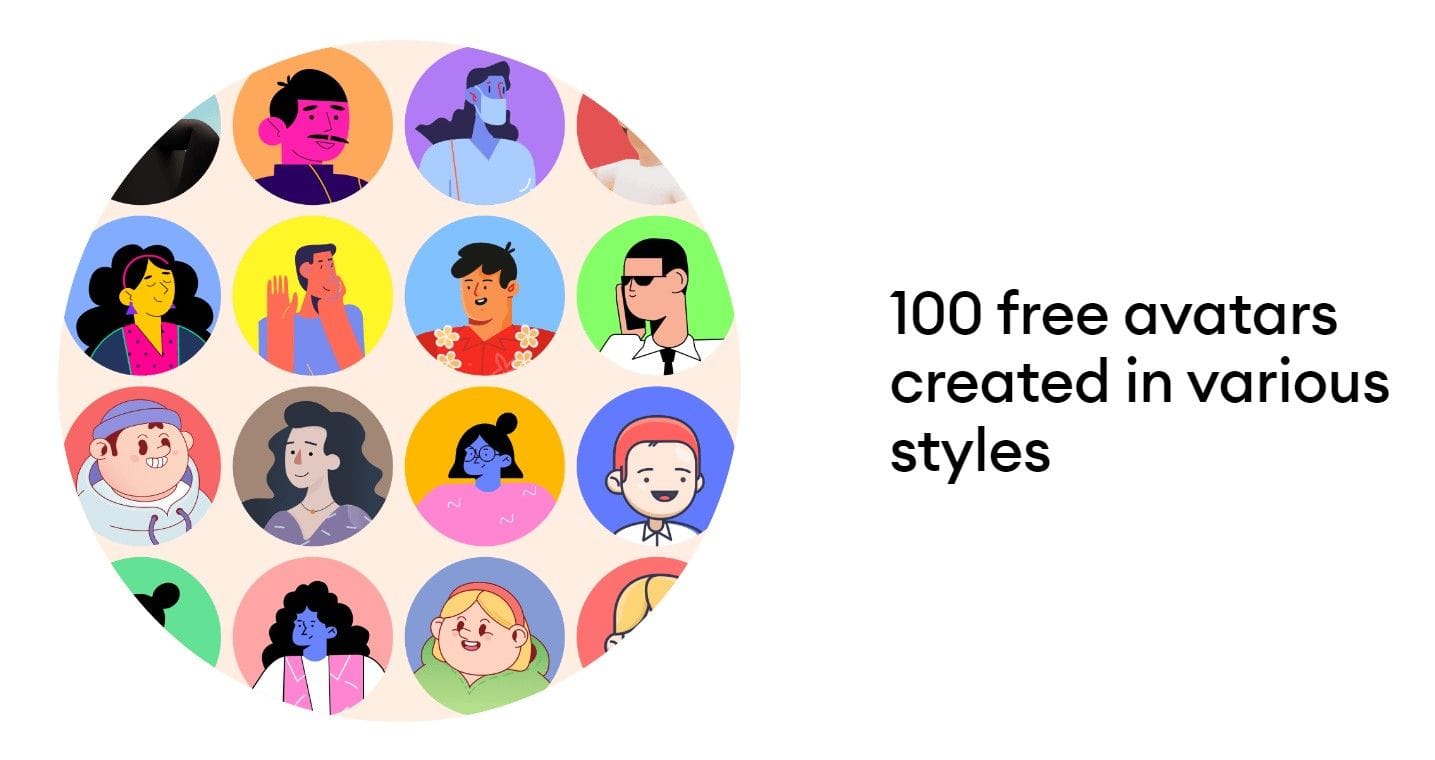 100 Free User Pics - Open-source avatar library | Prototypr Toolbox