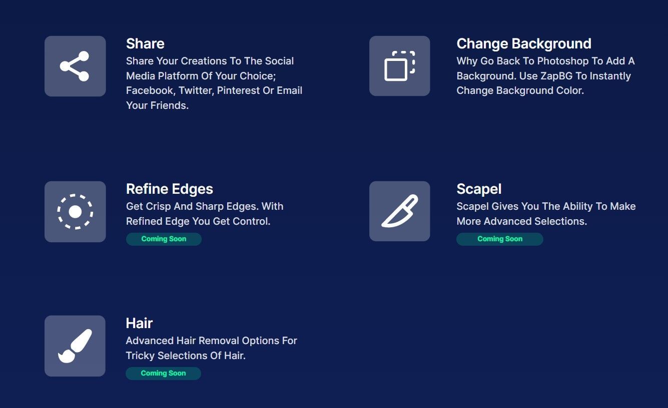 ZapBG 2.0 - Remove backgrounds in seconds | Prototypr Toolbox