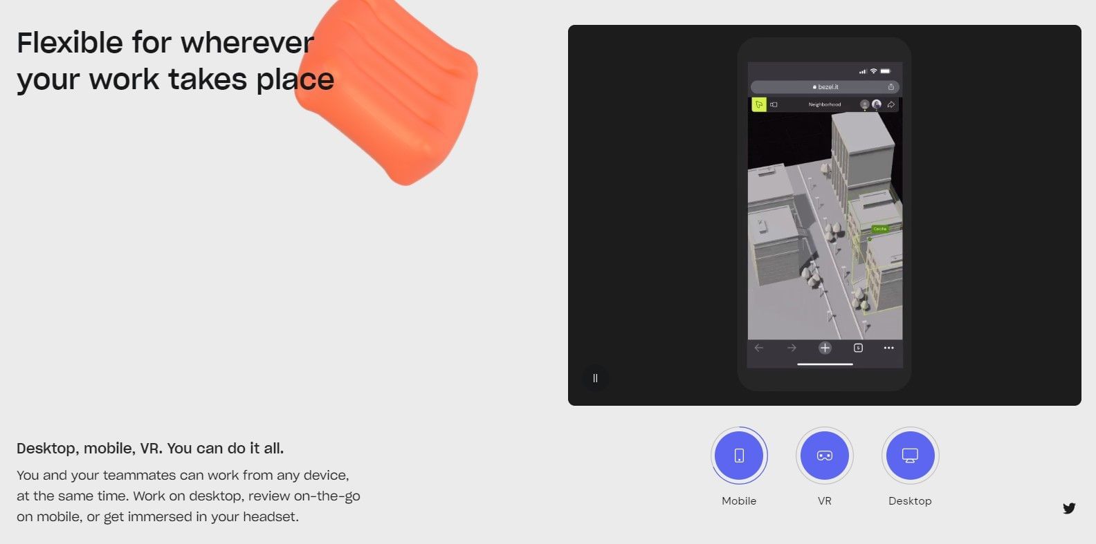 Bezel (Beta) - Design and prototype AR/VR experiences | Prototypr Toolbox