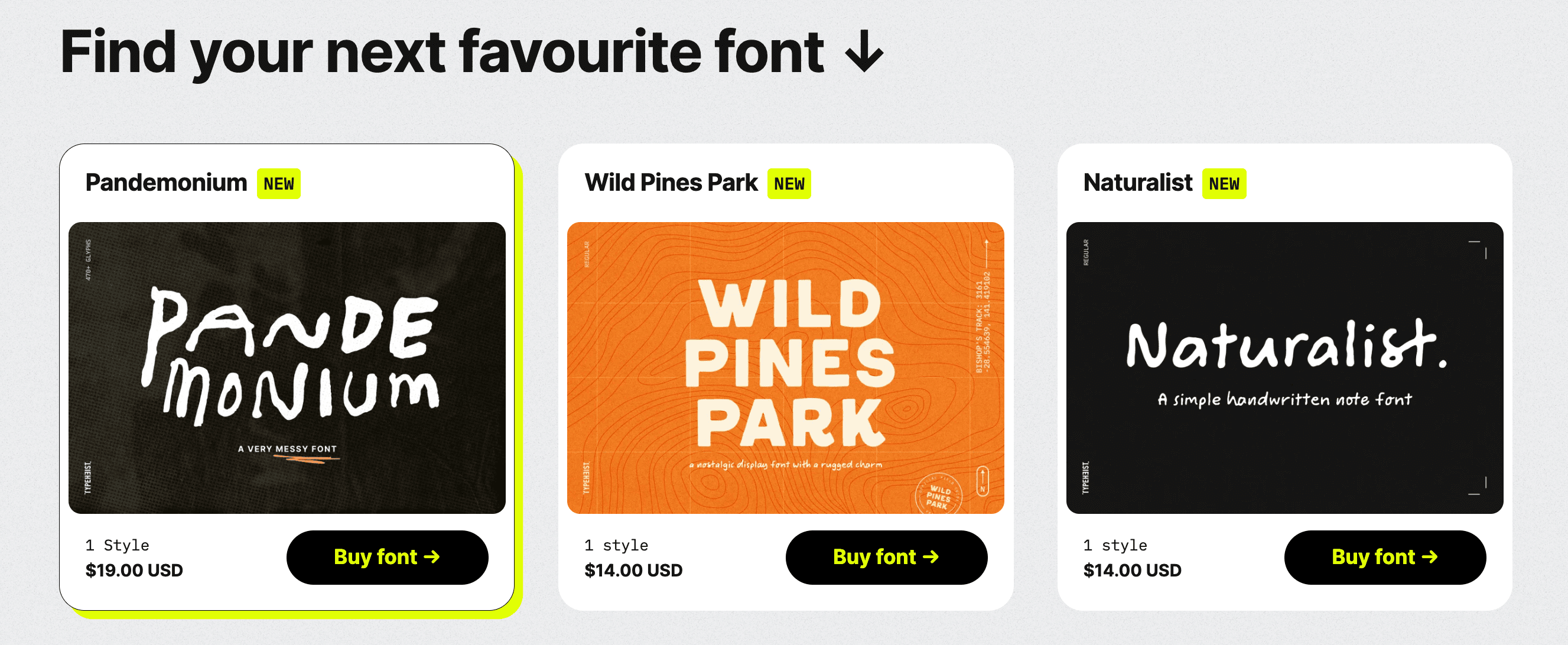 TYPEHEIST Font Foundry | Prototypr Toolbox