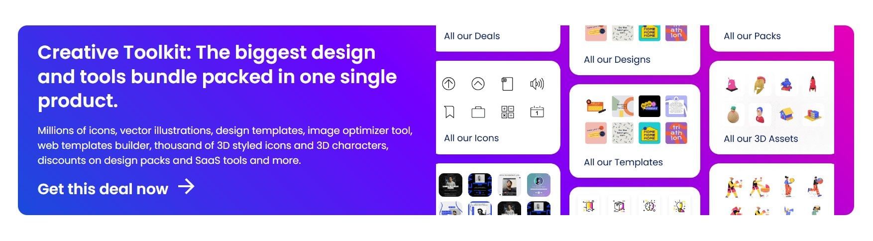 3D Icons 2.0 - A 4000+ 3D Icon Library | Prototypr Toolbox
