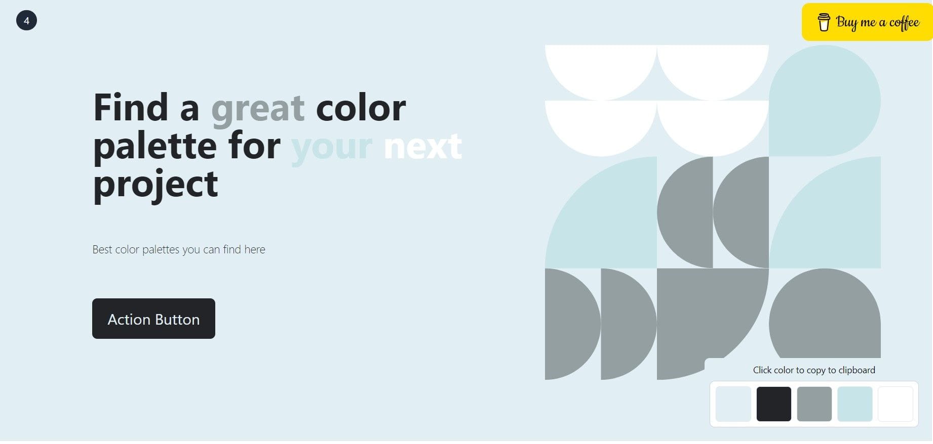 Actionable Color Palettes | Prototypr Toolbox