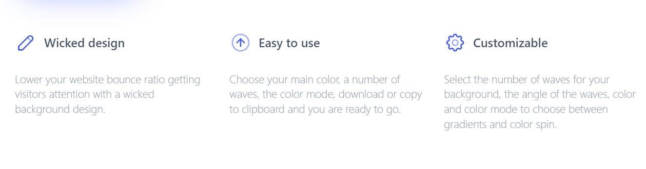Wicked Backgrounds - Beautiful Wave Gradient Generator | Prototypr Toolbox