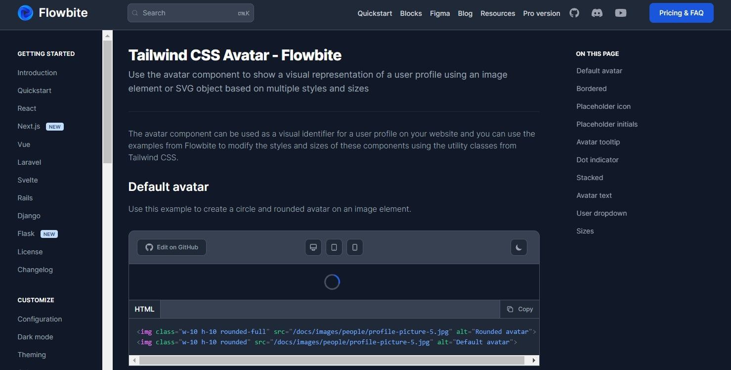 Flowbite 2.0 - Open-source Tailwind CSS UI library | Prototypr Toolbox
