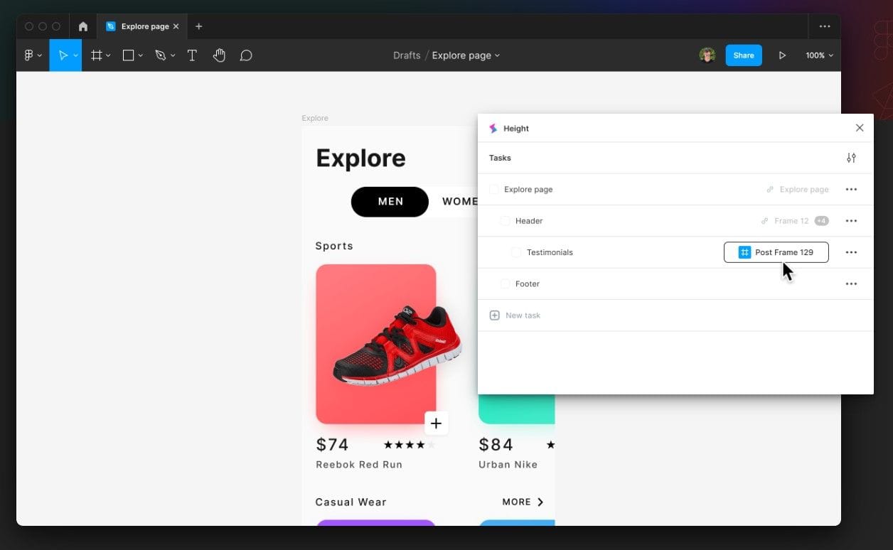 Height + Figma - A Figma plugin for faster collaboration | Prototypr ...