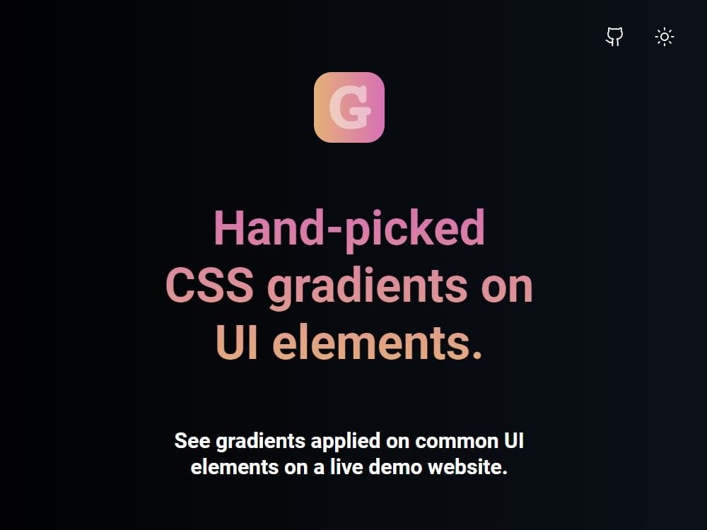 Gradientos - Find and test gradients easily | Prototypr Toolbox