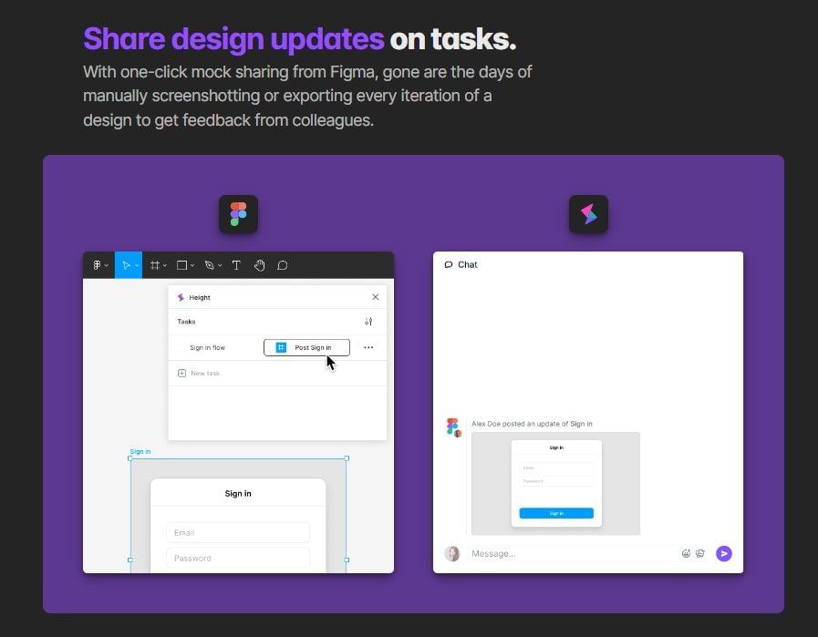 Height + Figma - A Figma plugin for faster collaboration | Prototypr ...
