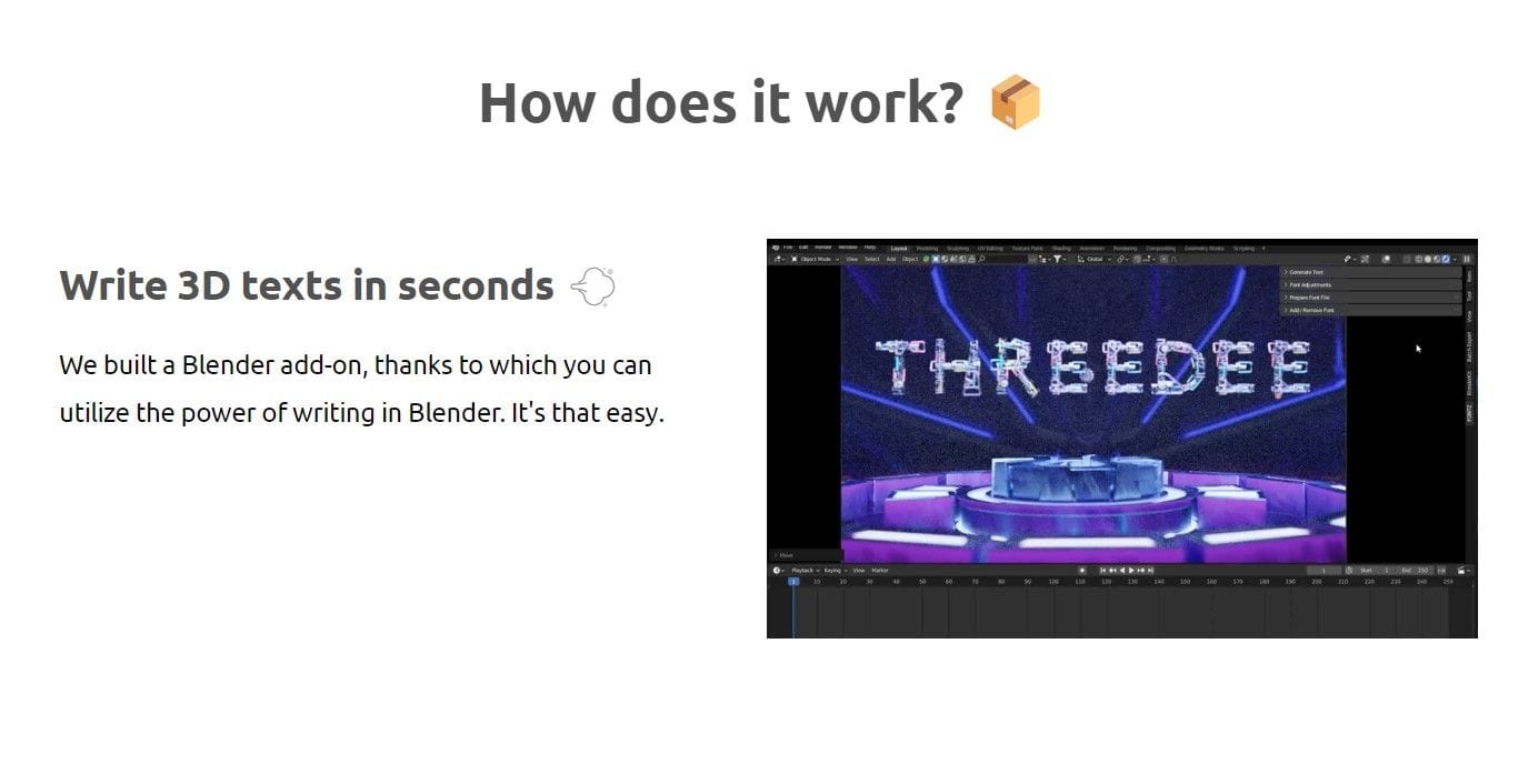 FONTZ - Collection of 3D fonts | Prototypr Toolbox