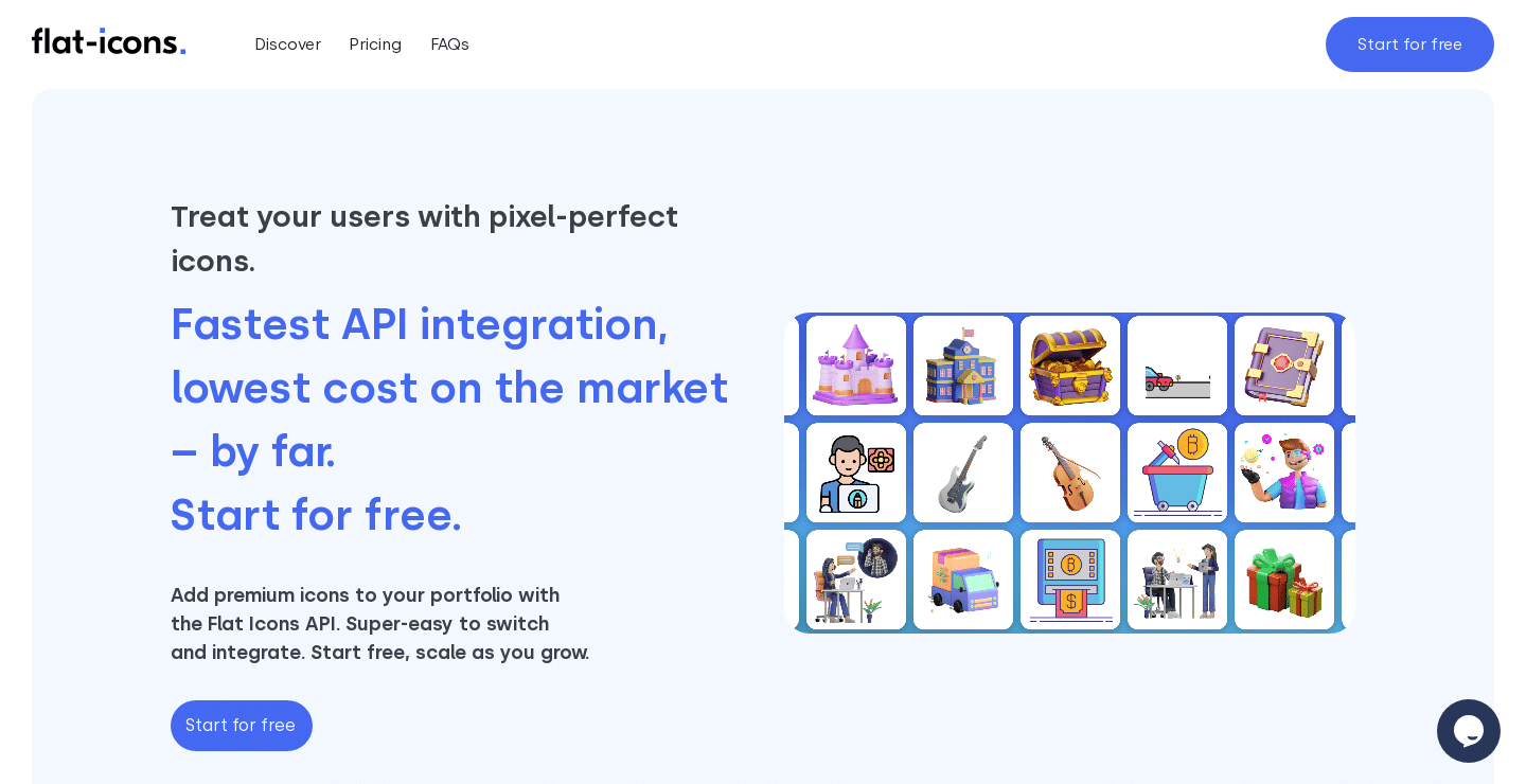 Flat Icons API - Integrate premium icons into your app | Prototypr Toolbox