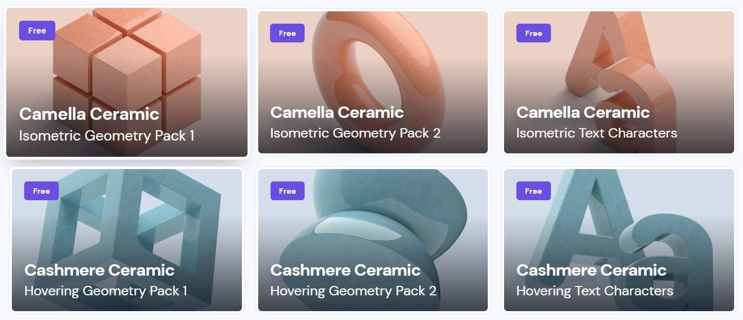 Shapefest - Free 3D shapes library | Prototypr Toolbox