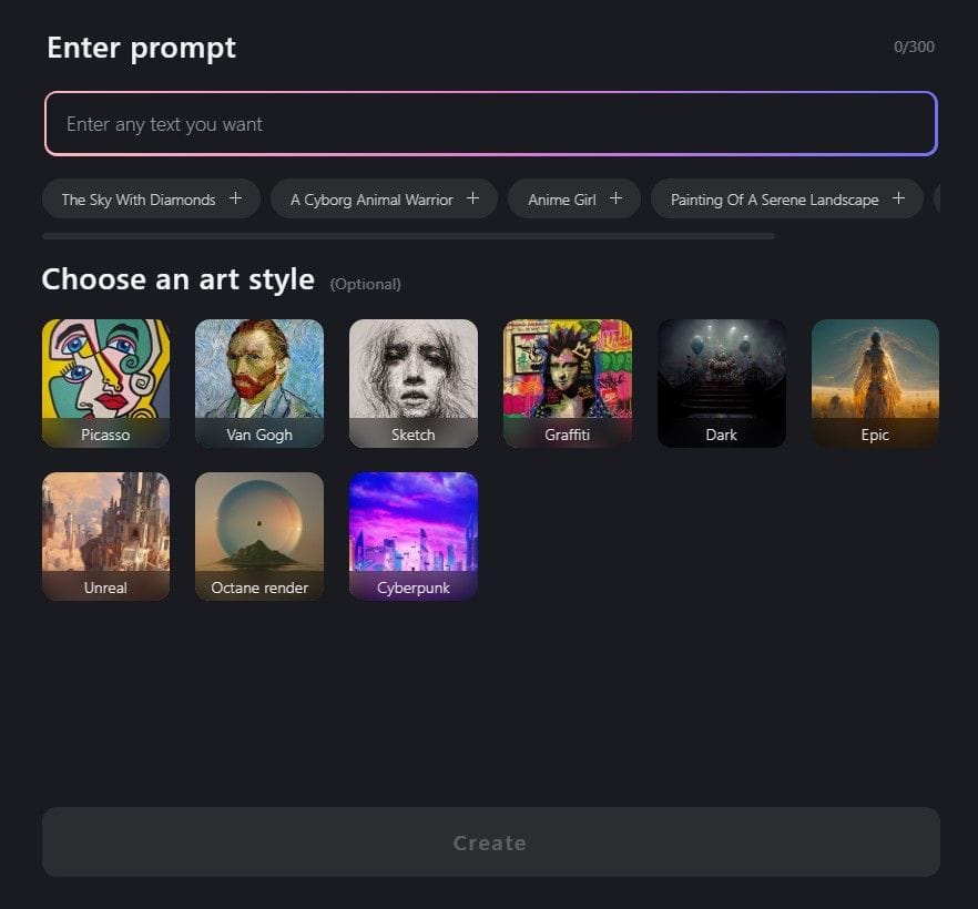 PicSo - Text-to-image AI art generator | Prototypr Toolbox