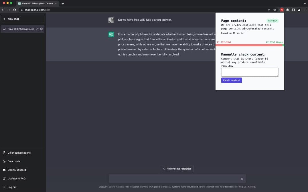 Detect GPT - A Chrome extension that spots AI-generated content ...