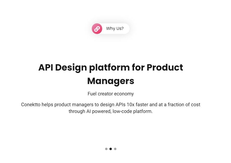 Conektto API-First Design Studio | Prototypr Toolbox
