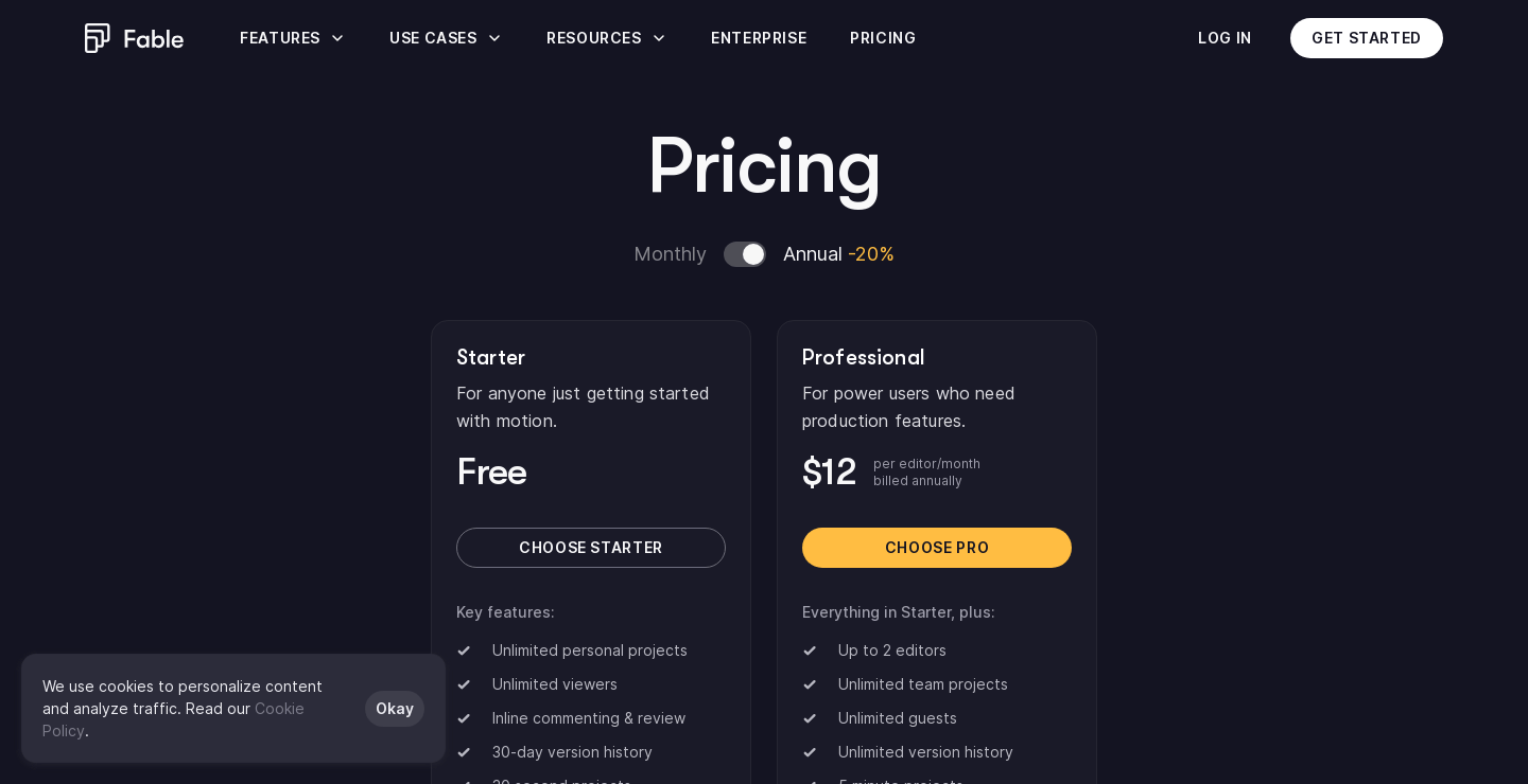 Fable — The collaborative creative studio | Prototypr Toolbox