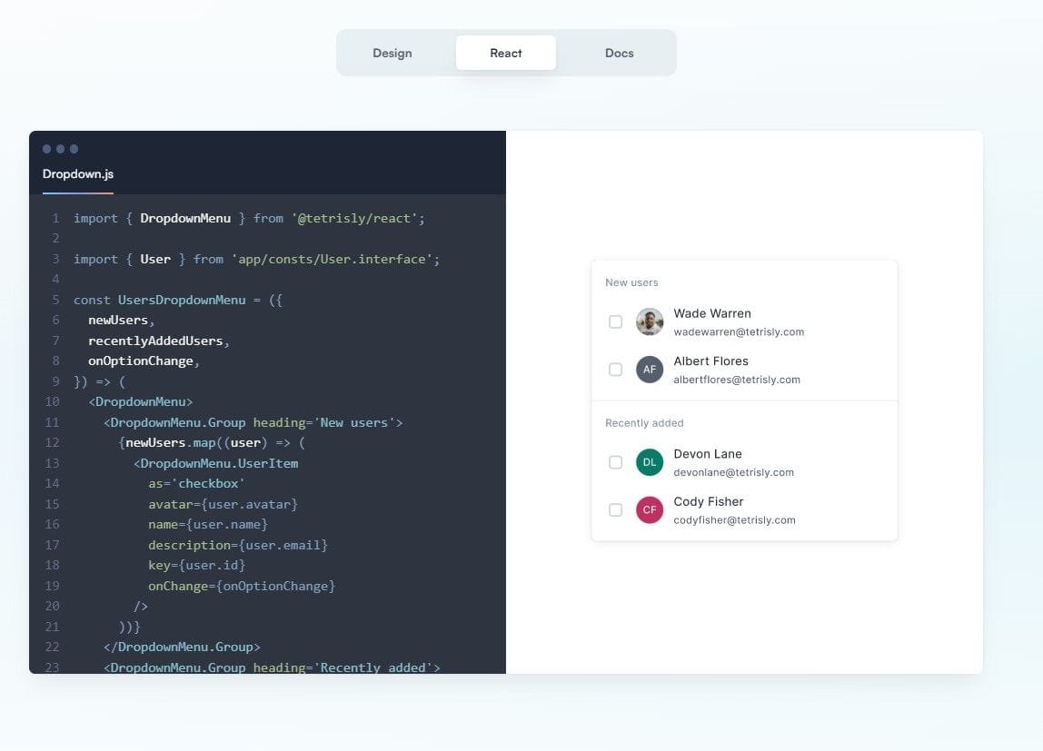 Tetrisly Design System - Figma component library and plugin | Prototypr ...