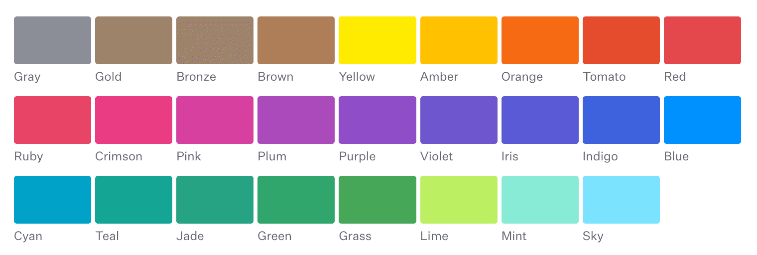 Radix Themes 3.0 – New layout engine, components, and custom color ...