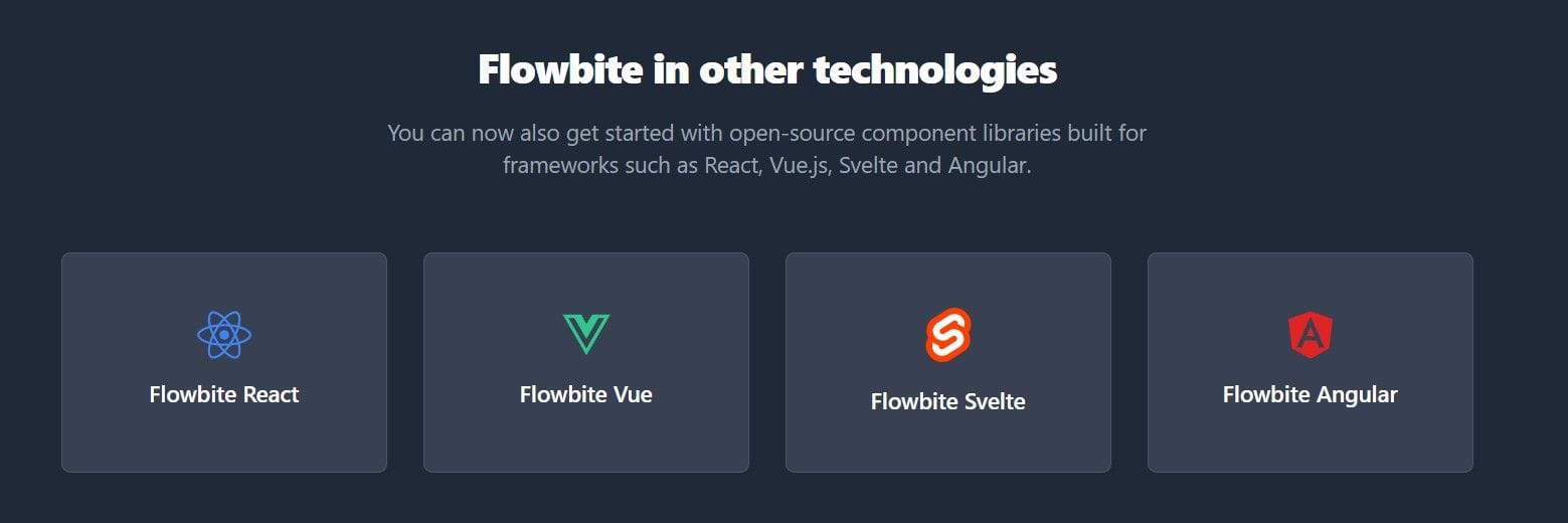 Flowbite 2.0 - Open-source Tailwind CSS UI library | Prototypr Toolbox