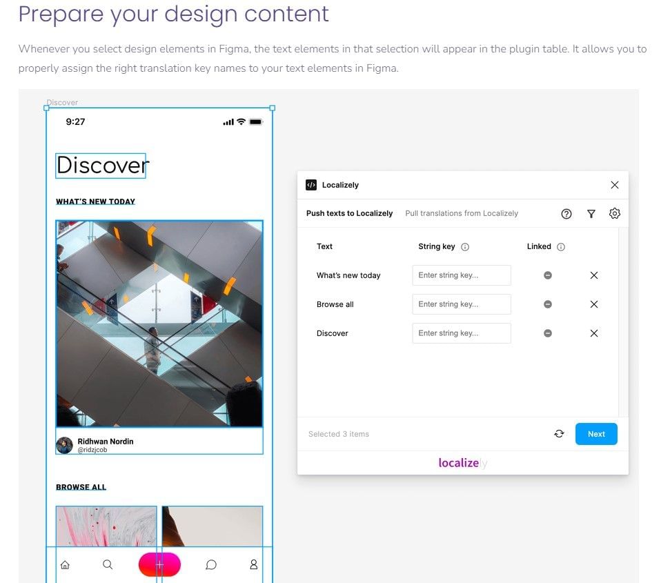 Localizely - A Figma plugin to design multilingual apps | Prototypr Toolbox