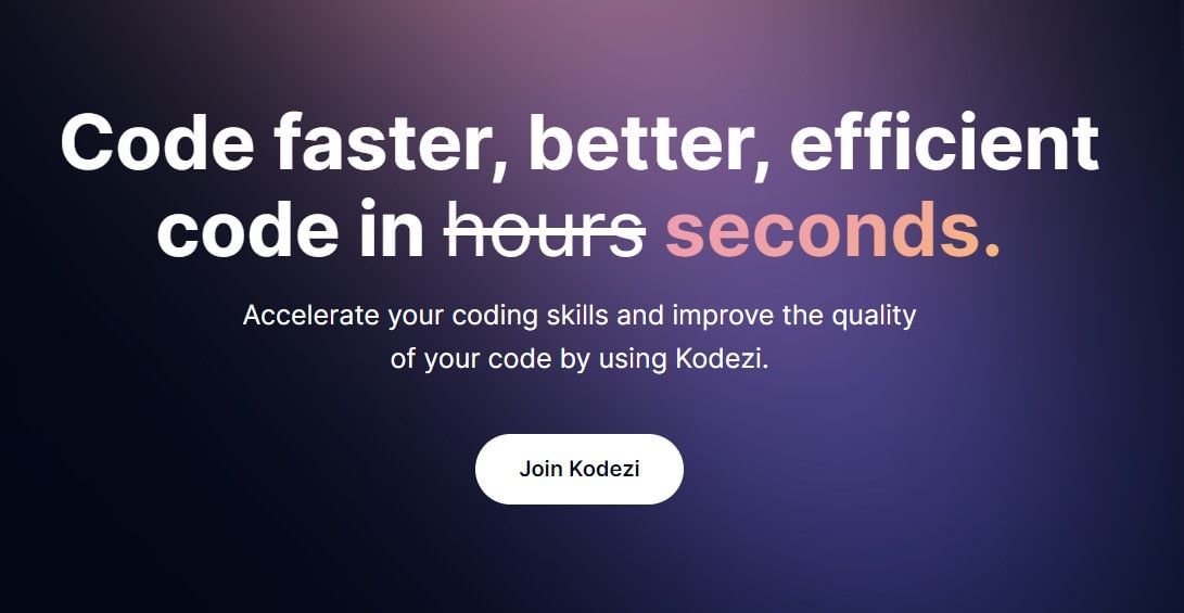Kodezi 2.0 - Grammarly for developers | Prototypr Toolbox