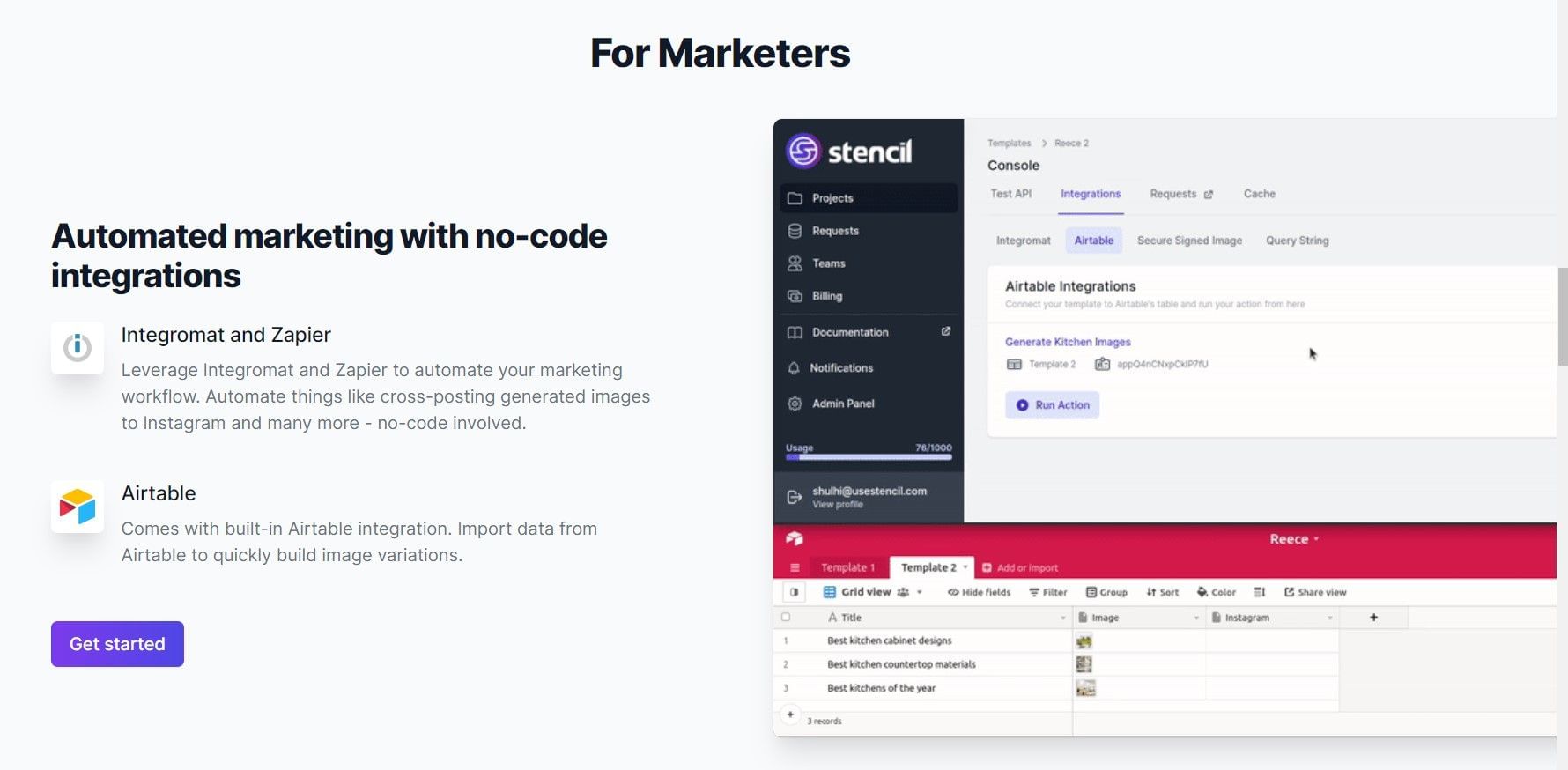 Stencil - API triggered image generator | Prototypr Toolbox