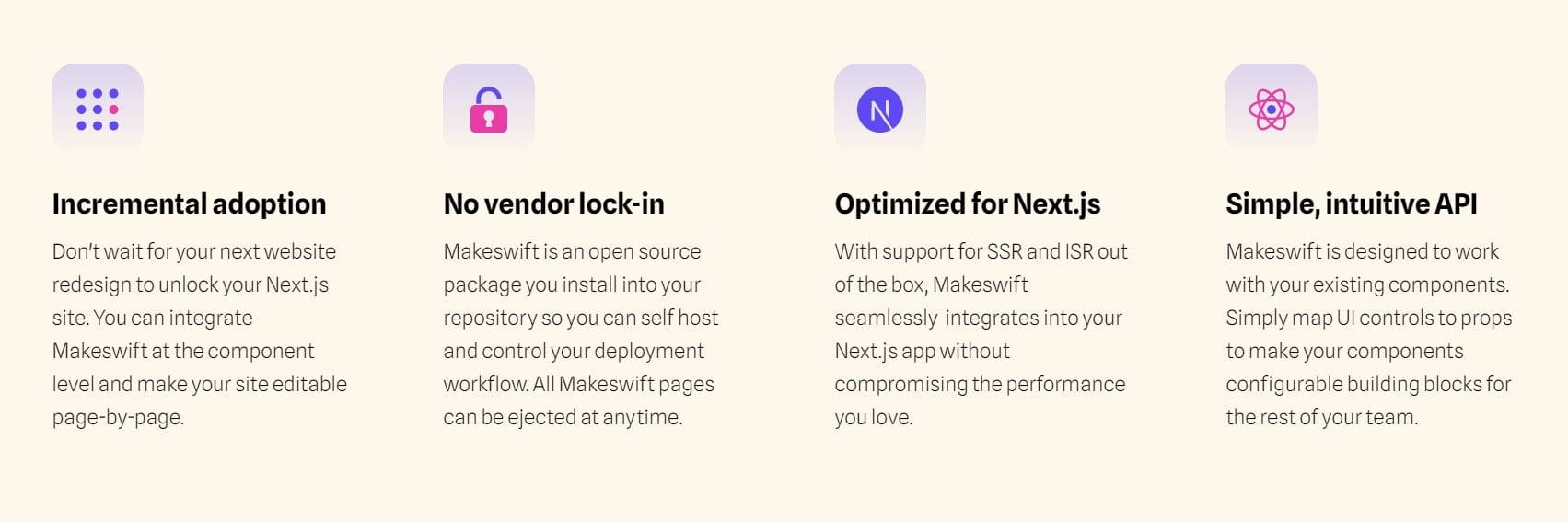 Makeswift - No-code, Next.js website builder | Prototypr Toolbox