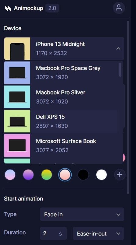 Animockup 2.0 - Animated mockup generator | Prototypr Toolbox