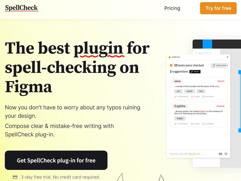 SpellCheck - Keep your writing error free | Prototypr Toolbox