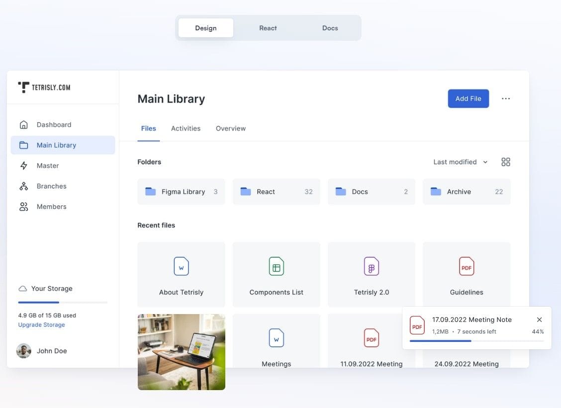 Tetrisly Design System - Figma component library and plugin | Prototypr ...