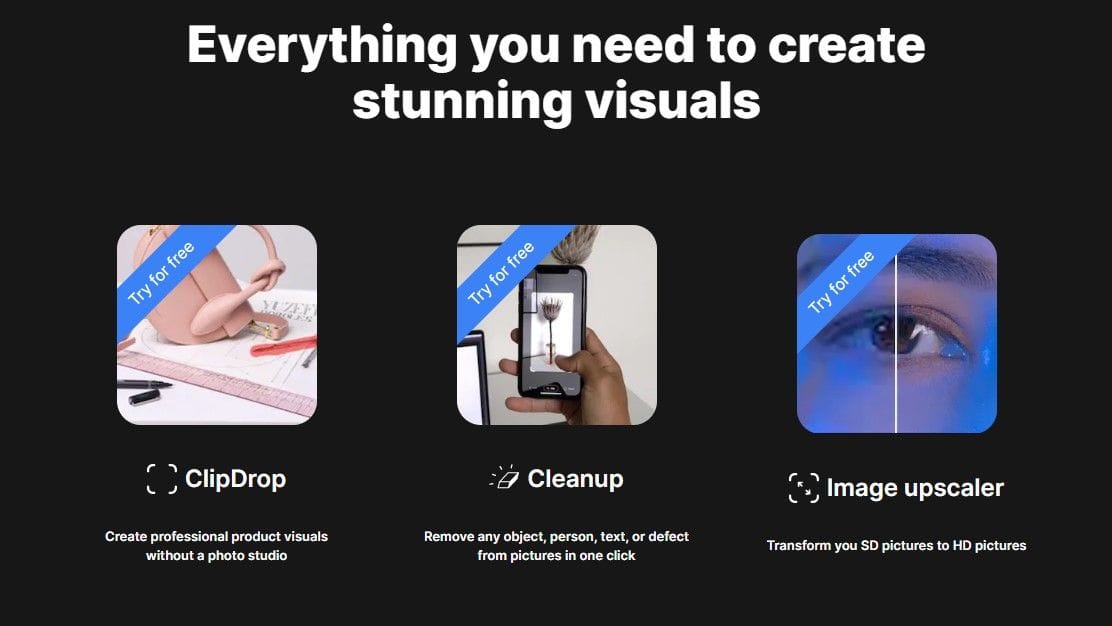 ClipDrop Background Remover | Prototypr Toolbox