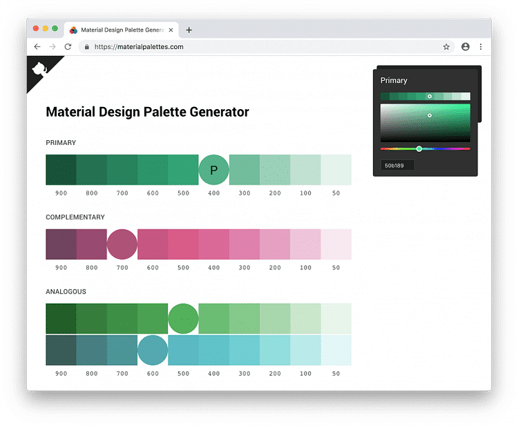 Material Design Palette Generator - Prototypr | Prototyping Material Design Palette Generator - Prototypr | Prototyping
