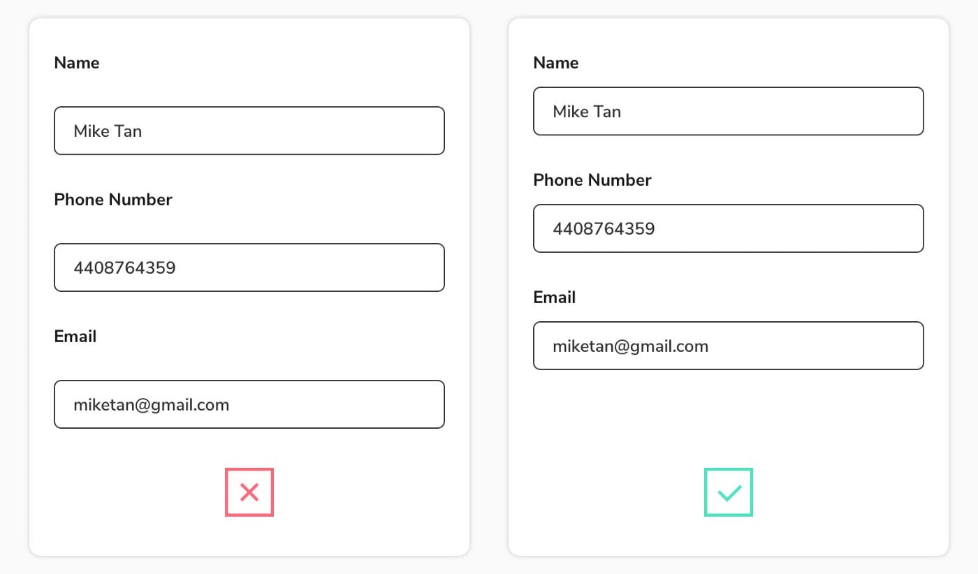 13 Form Design Guidelines