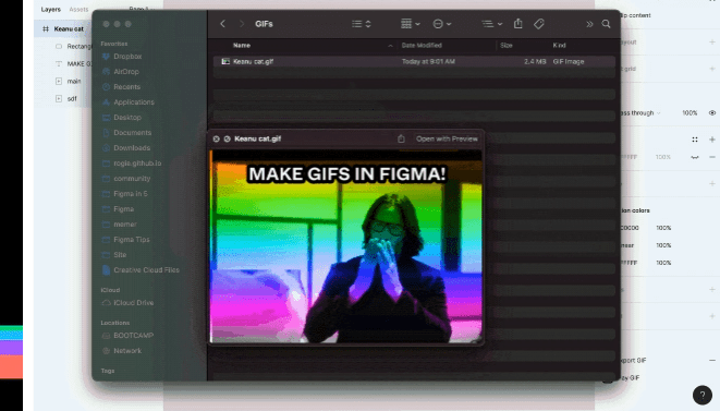 GIF Export - Export your animated GIFs with Figma Export Plugin